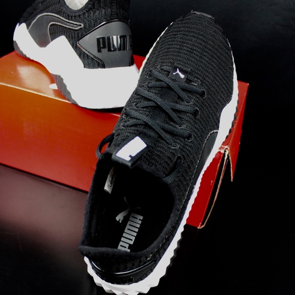Puma | Shoes | Puma Black White Defy Mens Athletic Shoes | Poshmark